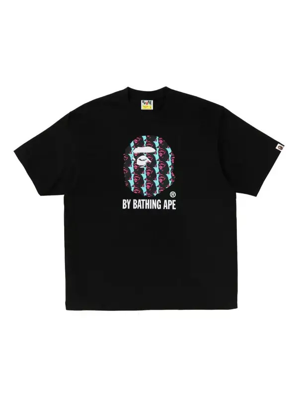A BATHING APE Ape Head-print Cotton T-shirt