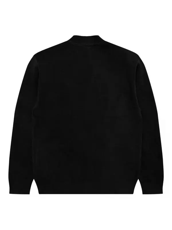 AAPE BY *A BATHING APE Ape Head Patch-pocket Cardigan - Black