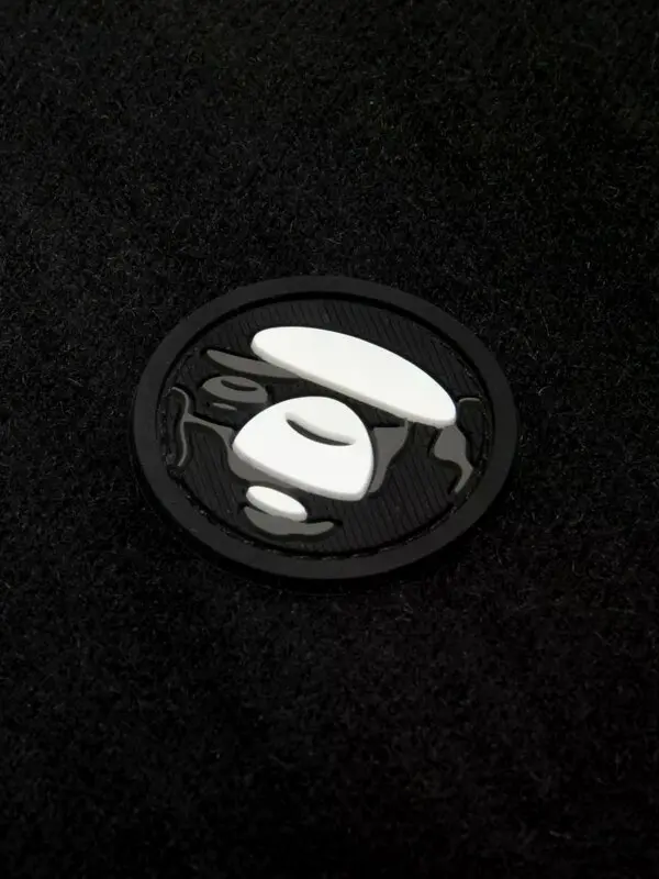 AAPE BY *A BATHING APE Ape Head Patch-pocket Cardigan - Black
