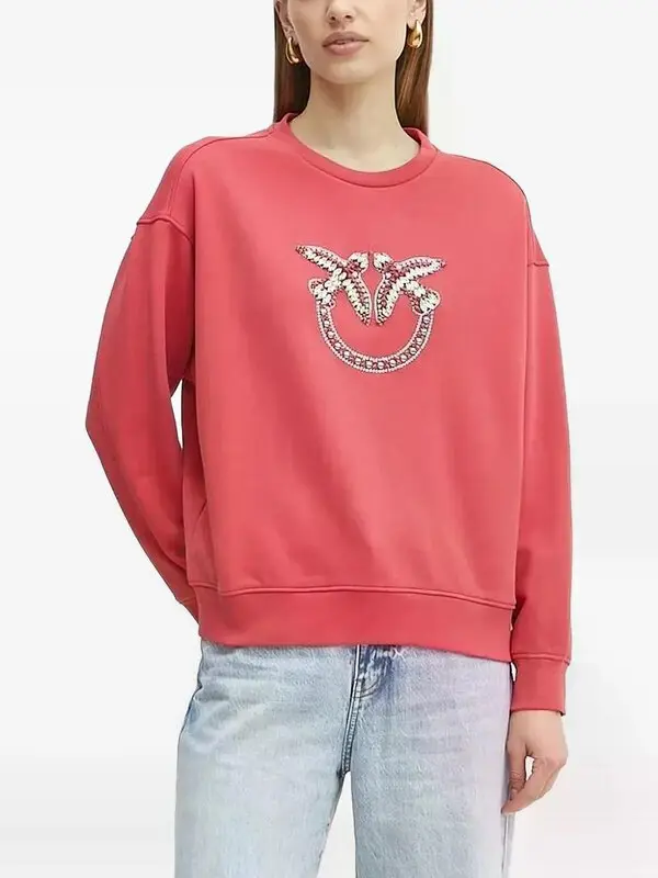 Pinko Logo-embellished Sweatshirt