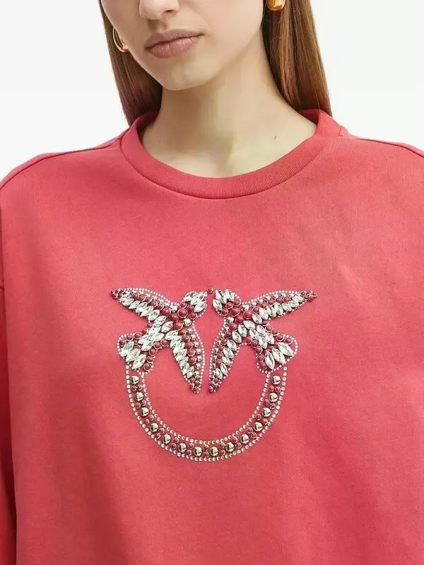 Pinko Logo-embellished Sweatshirt