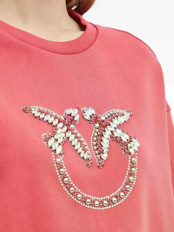 Pinko Logo-embellished Sweatshirt