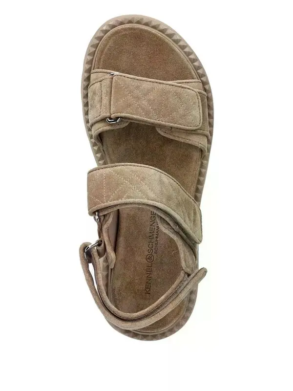 KENNEL&SCHMENGER Quilted Strap Sandals