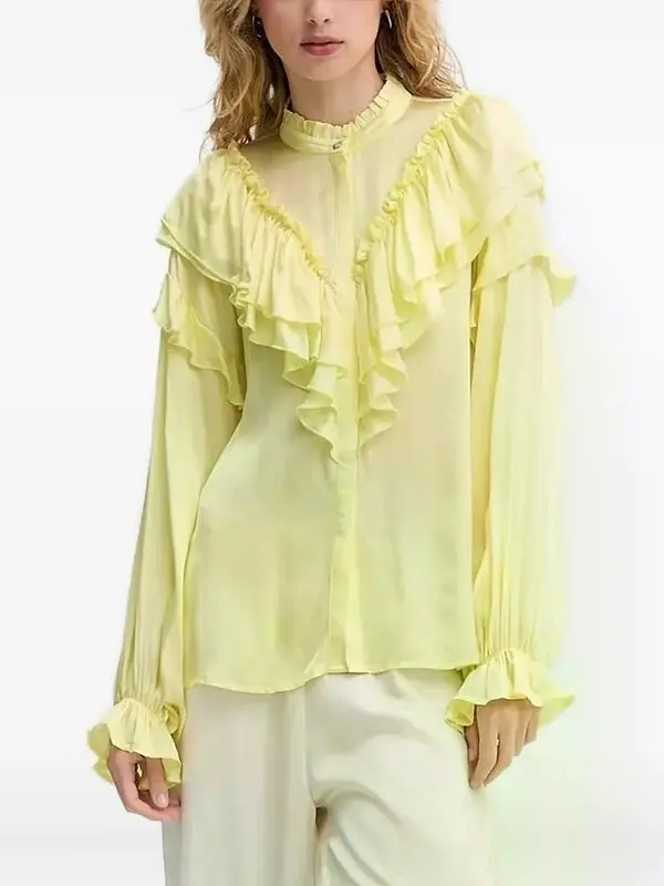 BRUUNS BAZAAR Ruffled Blouse