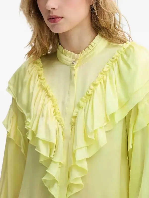 BRUUNS BAZAAR Ruffled Blouse