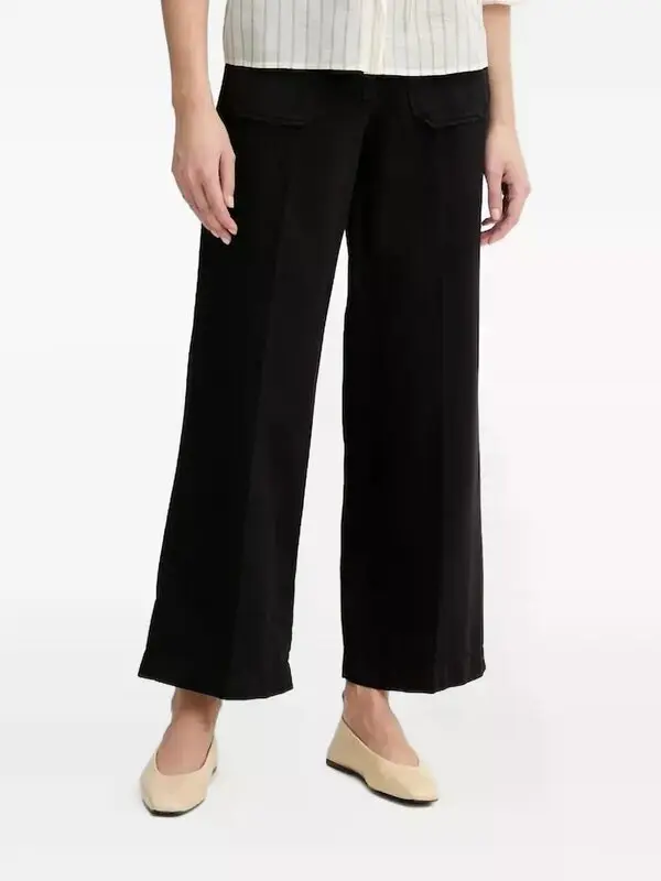 SESSUN Aldricks Pocket-detail Wide-leg Jeans