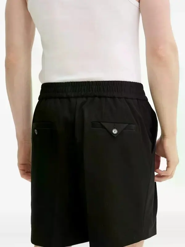 Hugo Elastic-waistband Tailored Shorts