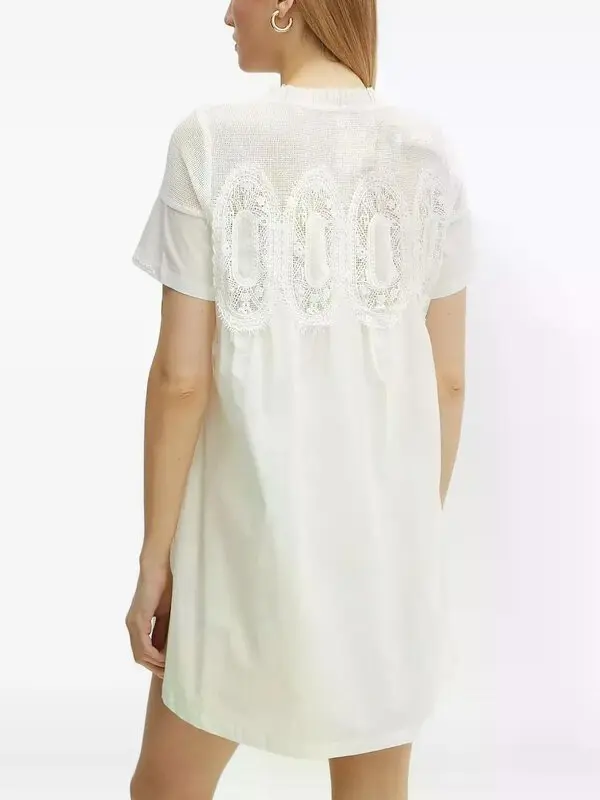 ERMANNO FIRENZE Embroidery Mini Dress