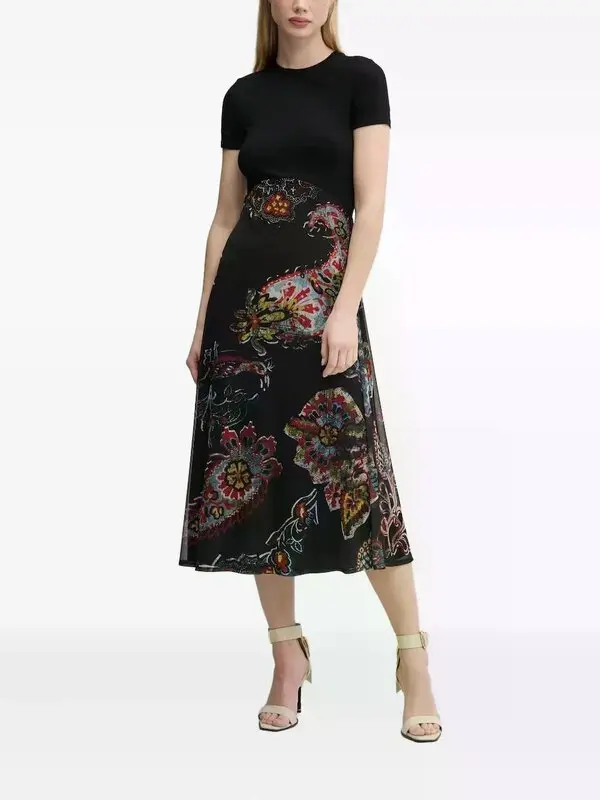 Desigual Paisley-print A-line Dress