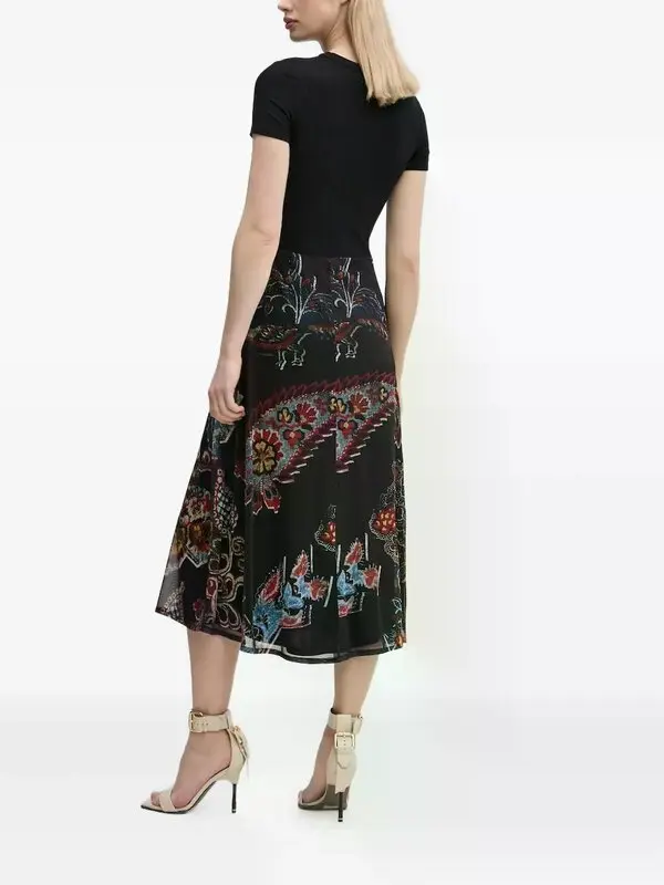 Desigual Paisley-print A-line Dress