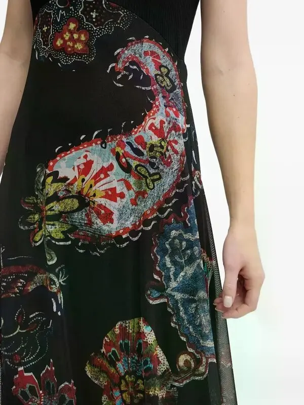 Desigual Paisley-print A-line Dress