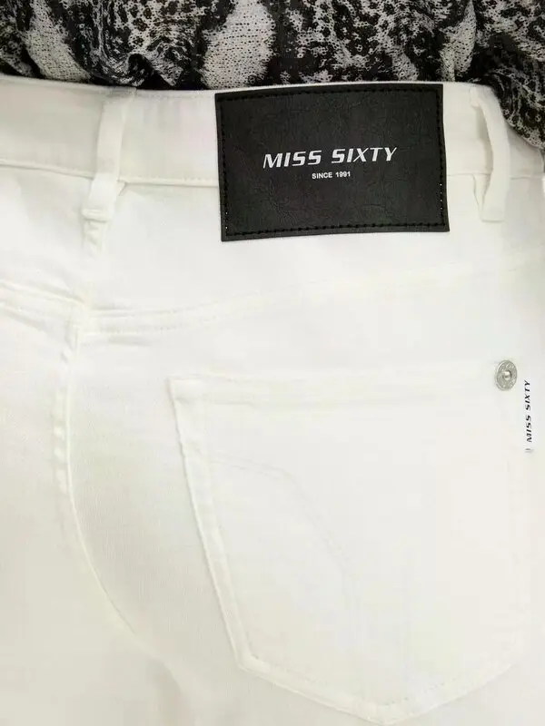 Miss Sixty Flared Stretch-cotton Jeans