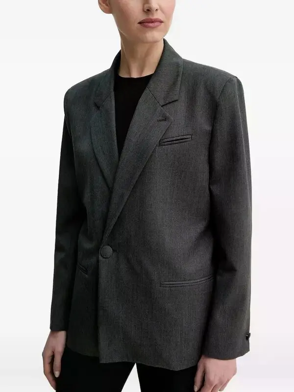WON HUNDRED Single-button Long-sleeve Jacket