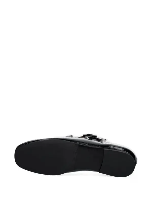 BILLI BI Buckle-fastening Patent-leather Ballet Flats