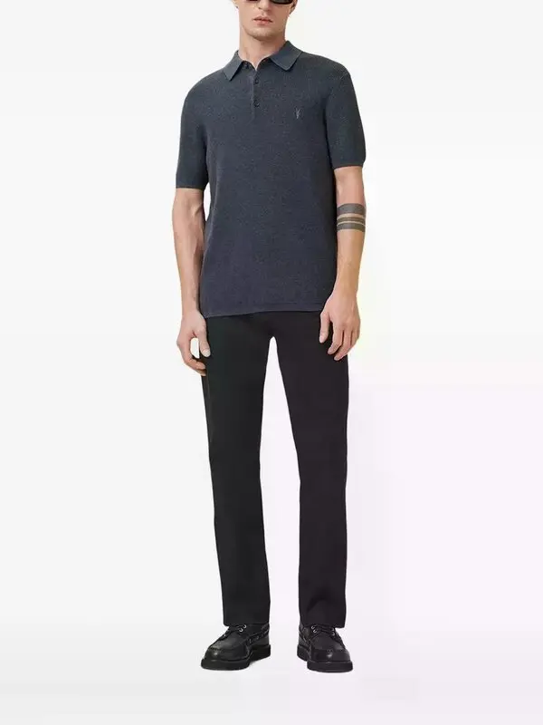 ALLSAINTS Embroidered-logo Polo Shirt