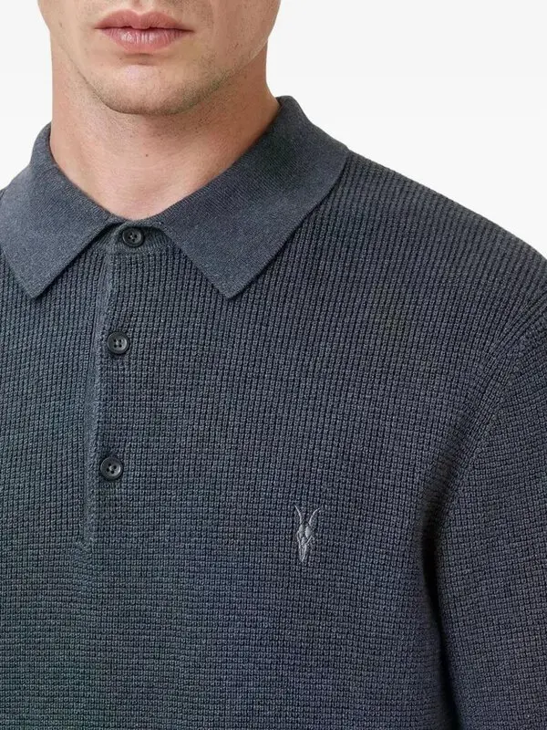 ALLSAINTS Embroidered-logo Polo Shirt
