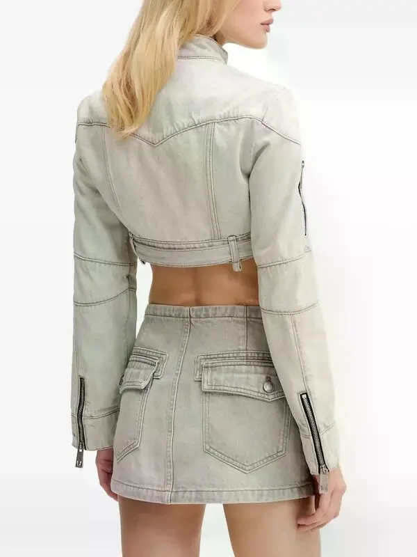 Miss Sixty Zip-fastening Cotton Jacket