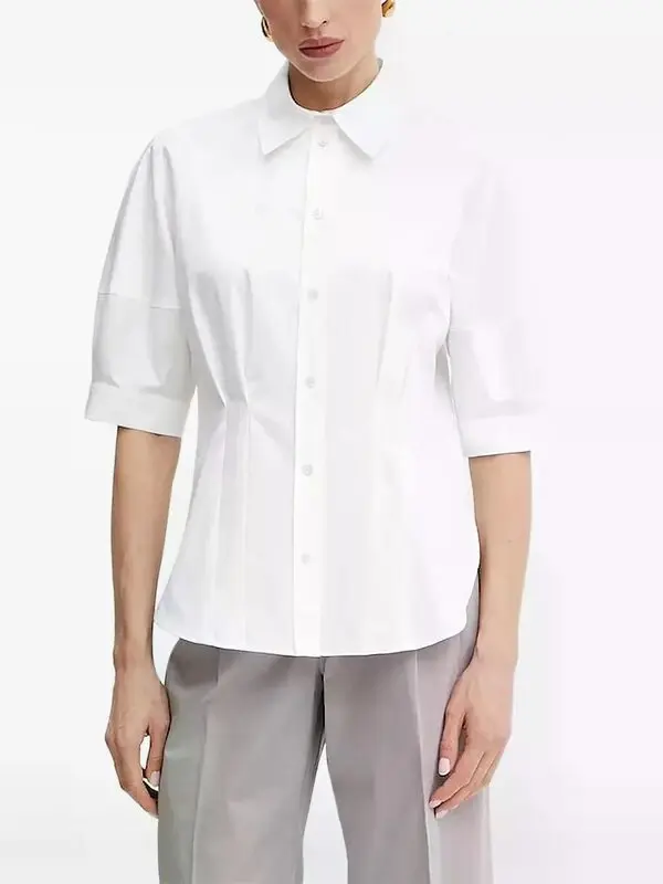 BOSS Fitted Button-front Shirt