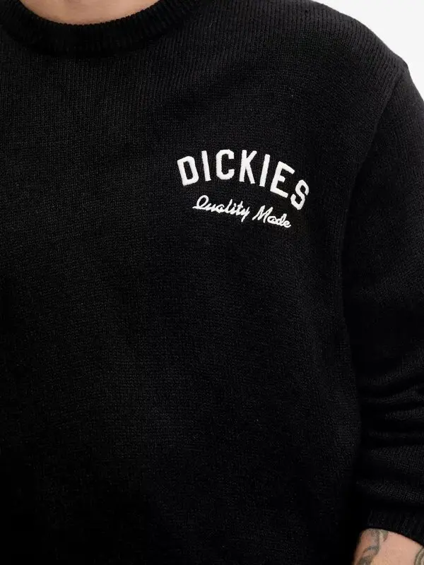Dickies Embroidered Logo Crew-neck Sweater