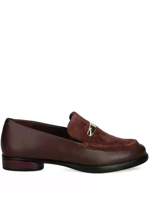 Ecco Suede Loafers - Brown