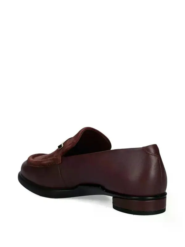 Ecco Suede Loafers - Brown