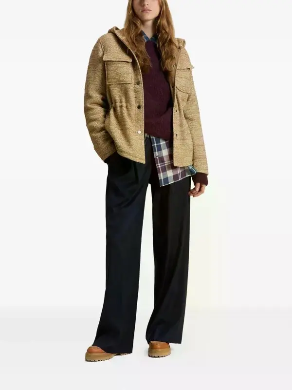 Woolrich Hooded Textured Jacket