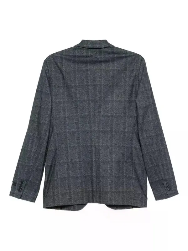 Karl Lagerfeld Checked Two-button Jacket