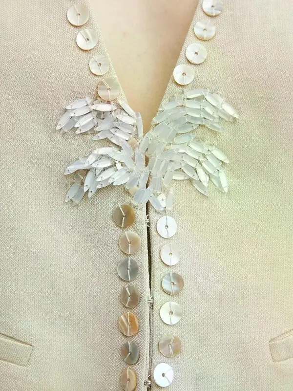 FORTE_FORTE Embellished Vest