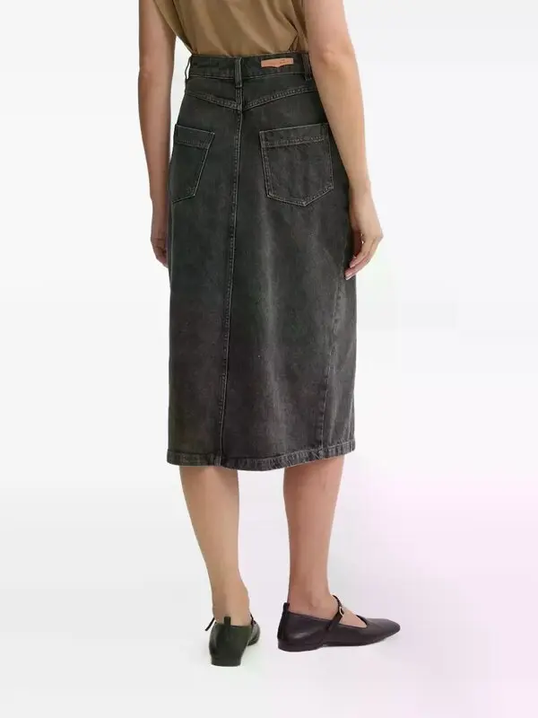 SESSUN Denim Midi Skirt