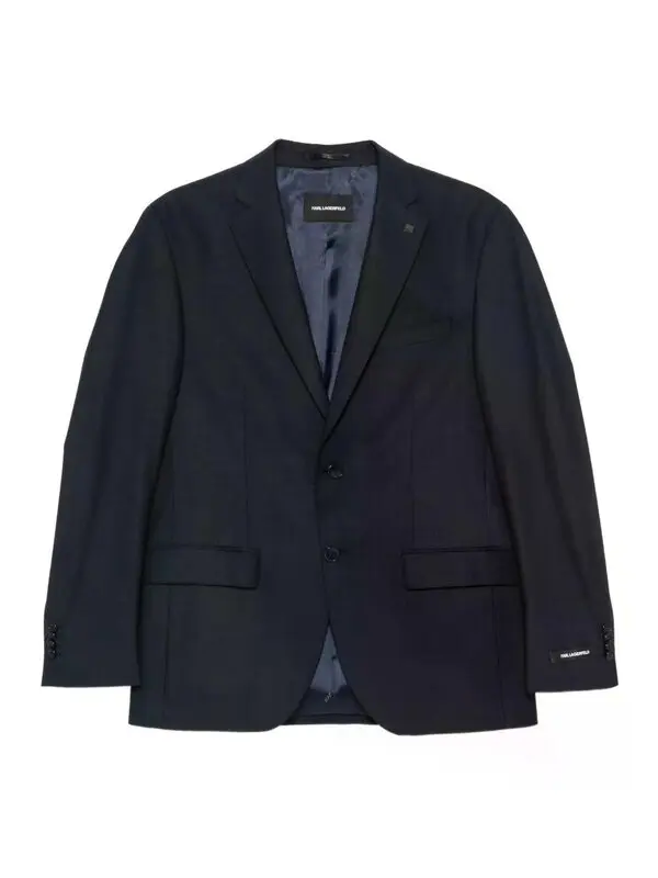 Karl Lagerfeld Three-button Jacket - Blue