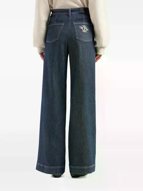 Giorgio Armani Wide Leg Jeans