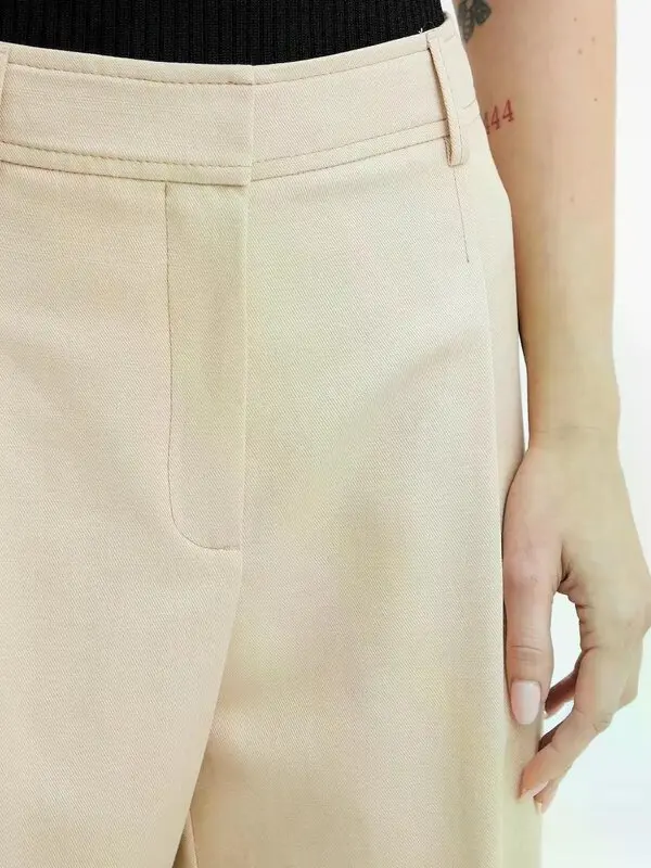 BOSS High-waisted Pleated Trousers