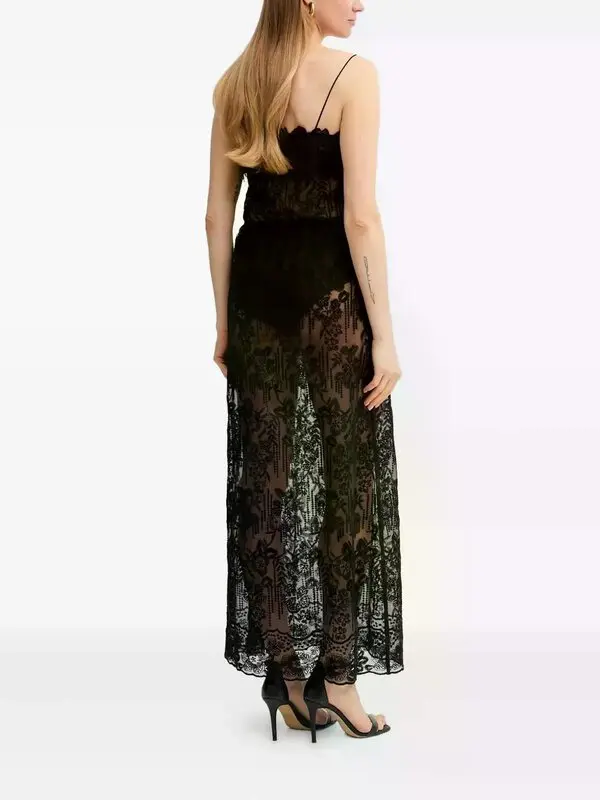 Ermanno Scervino Lace Embellished Dress
