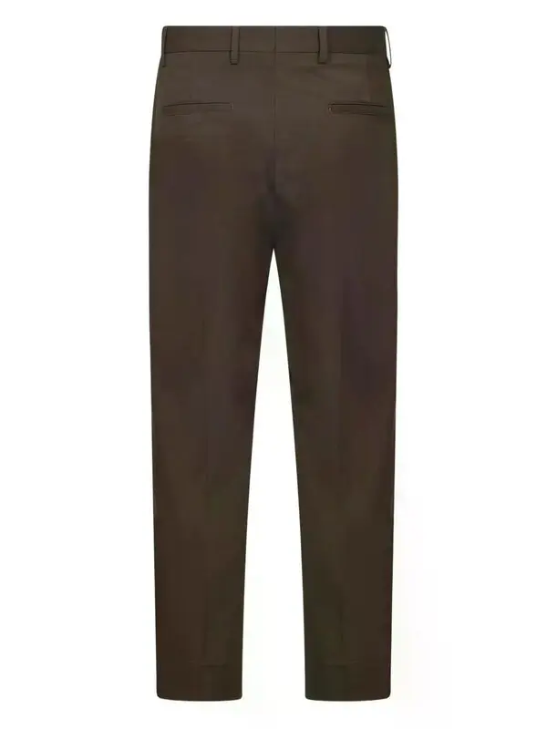 D4.0 Welt-pocket Trousers - Brown