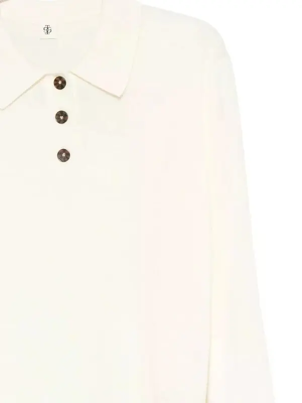 THE GARMENT Long-sleeve Polo Shirt - Neutrals