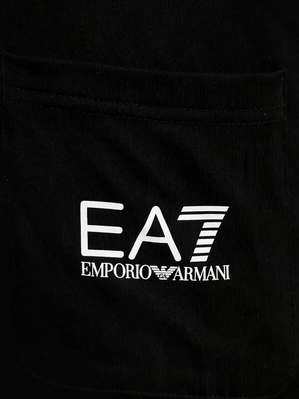 EA7 Logo-print Track Pants