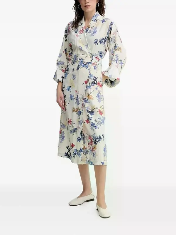 Munthe Floral-print Wrap Dress