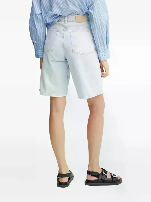 IVY OAK Light Wash Denim Shorts