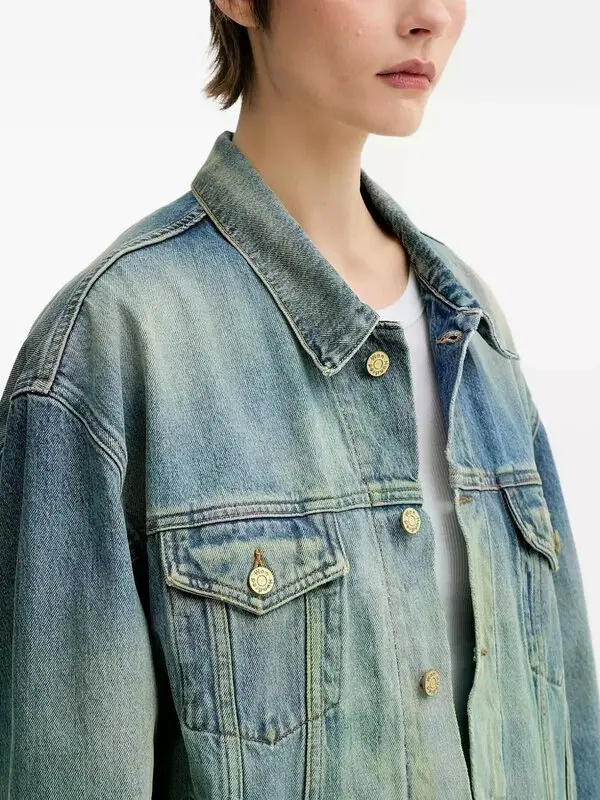 WON HUNDRED Flap-pocket Denim Jacket