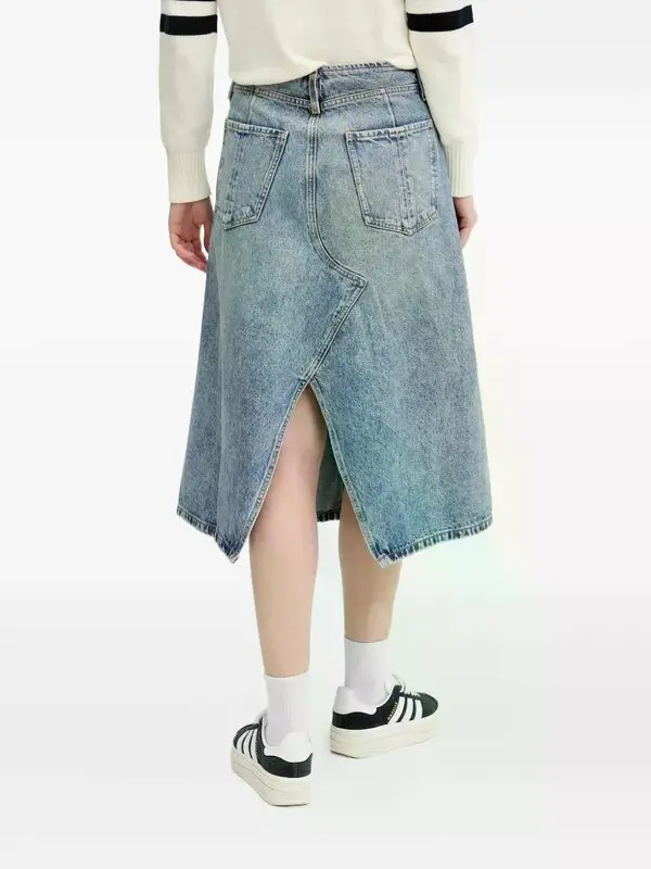 Hugo A-line Denim Skirt