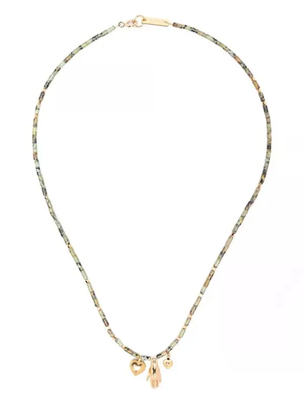 Isabel Marant Charm Necklace - Green