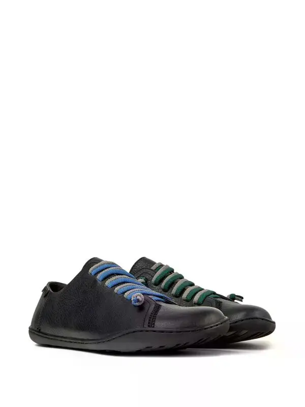 Camper Peu Twins Leather Sneakers - Black