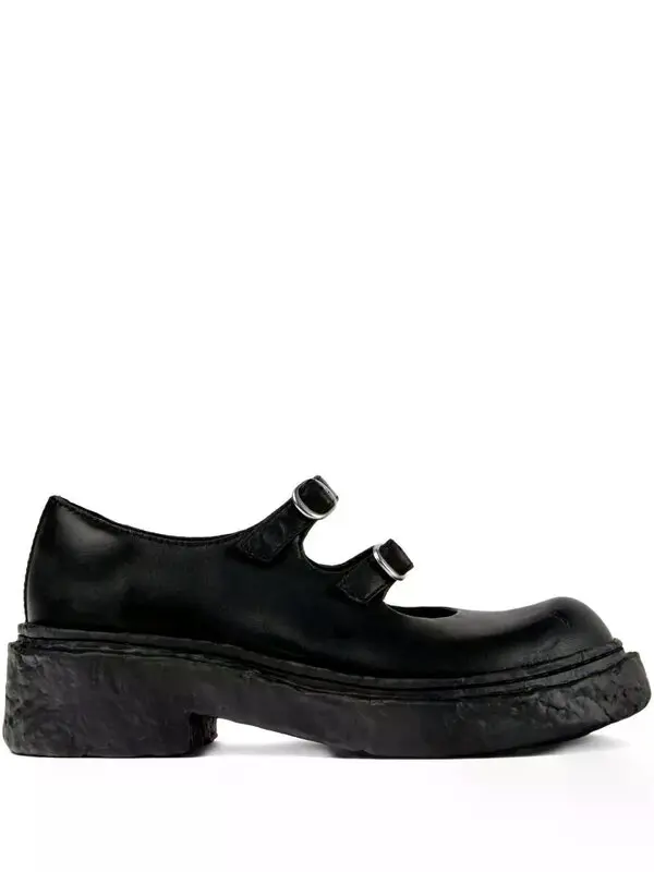 Camper Vamonos Buckle-strap Platform Loafers - Black