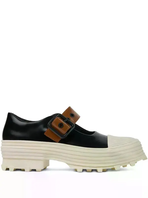 Camper Traktori Buckle-strap Platform Loafers