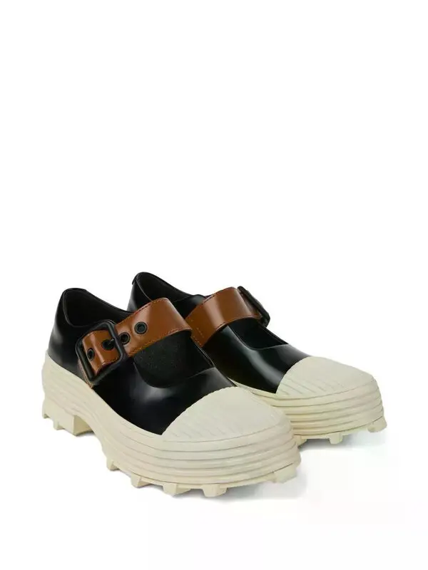 Camper Traktori Buckle-strap Platform Loafers