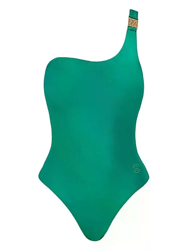 SOFIA ERHAN One-shoulder Swimsuit - Green