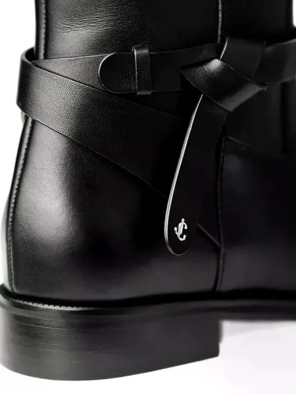 JIMMY CHOO Lawton Knee-high Boots - Black