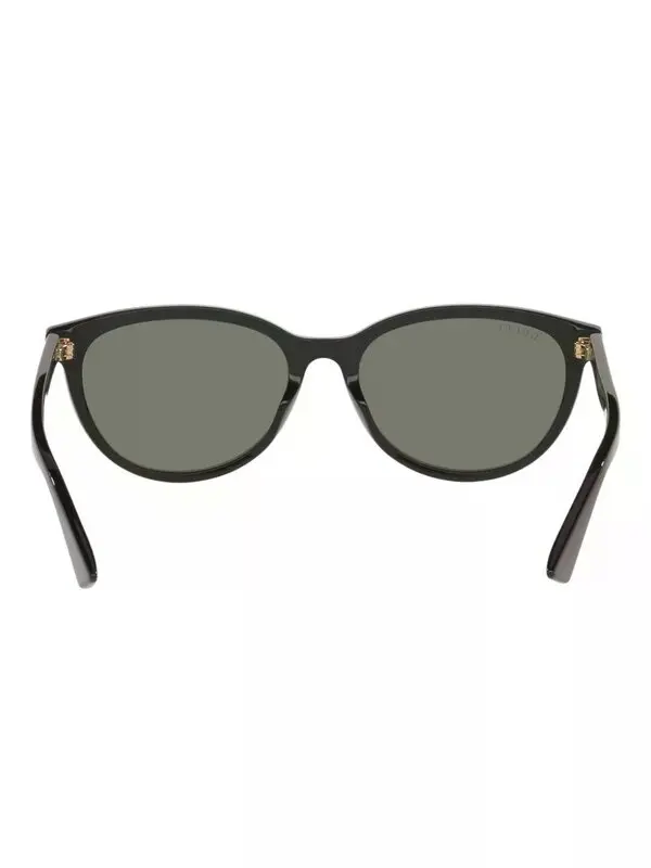 Gucci Logo-detail Round-frame Sunglasses