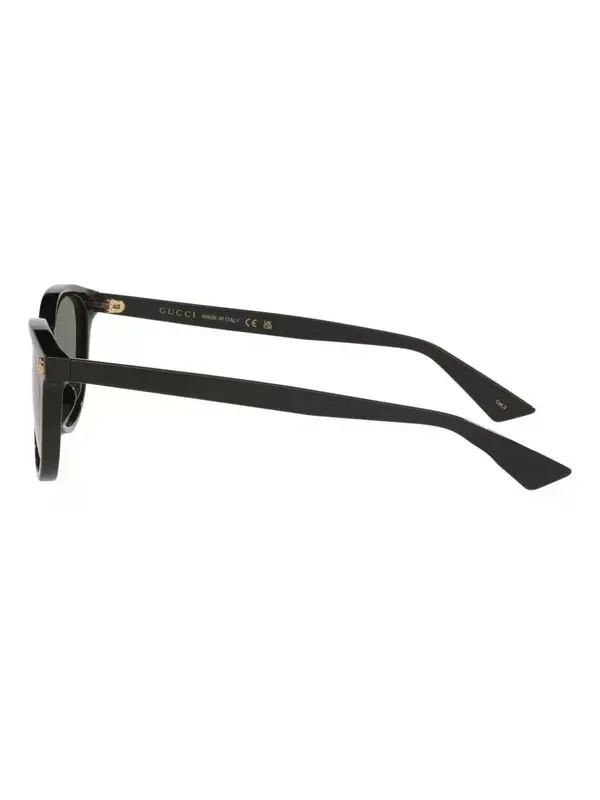 Gucci Logo-detail Round-frame Sunglasses