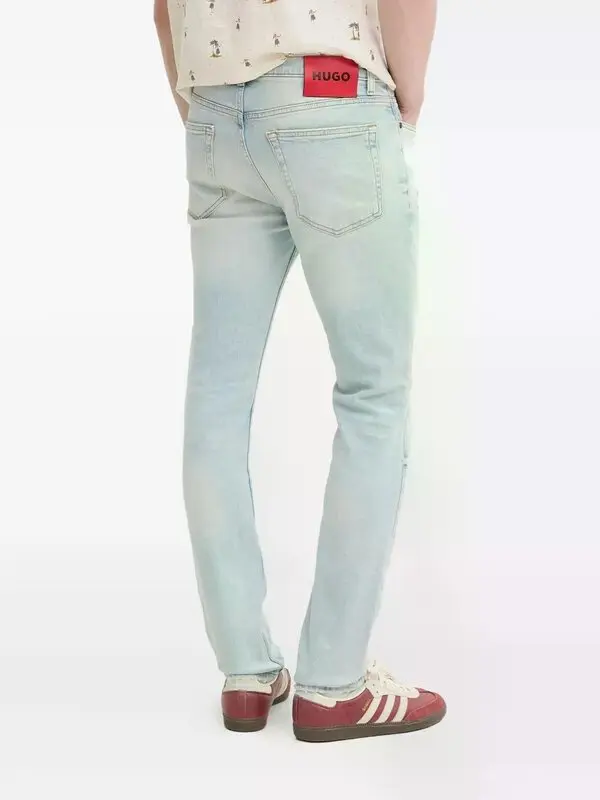Hugo Logo-plaque Slim-fit Jeans